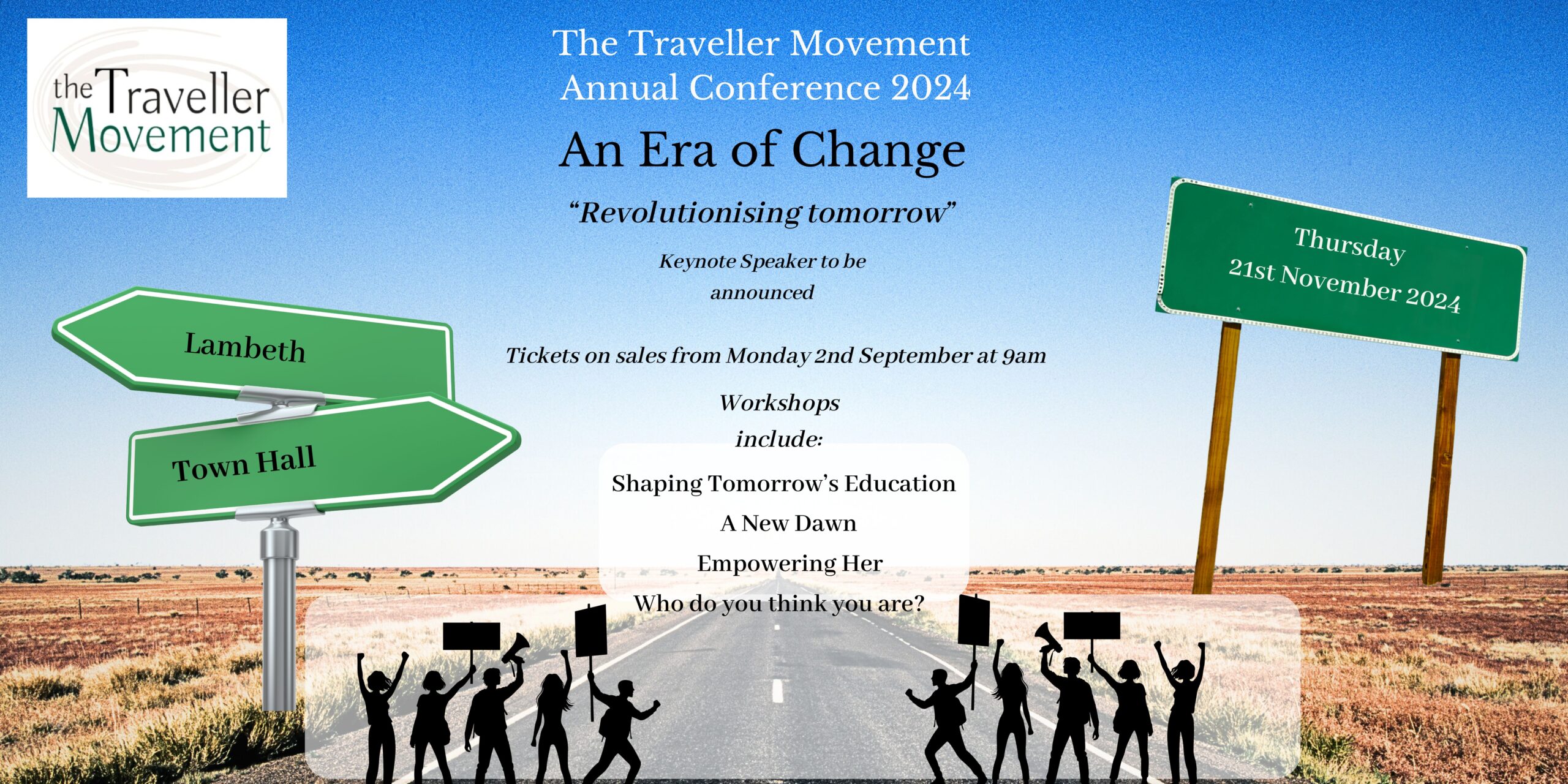 Tickets on sale for The Traveller Movements Annual Conference 2024 | The Traveller Movement